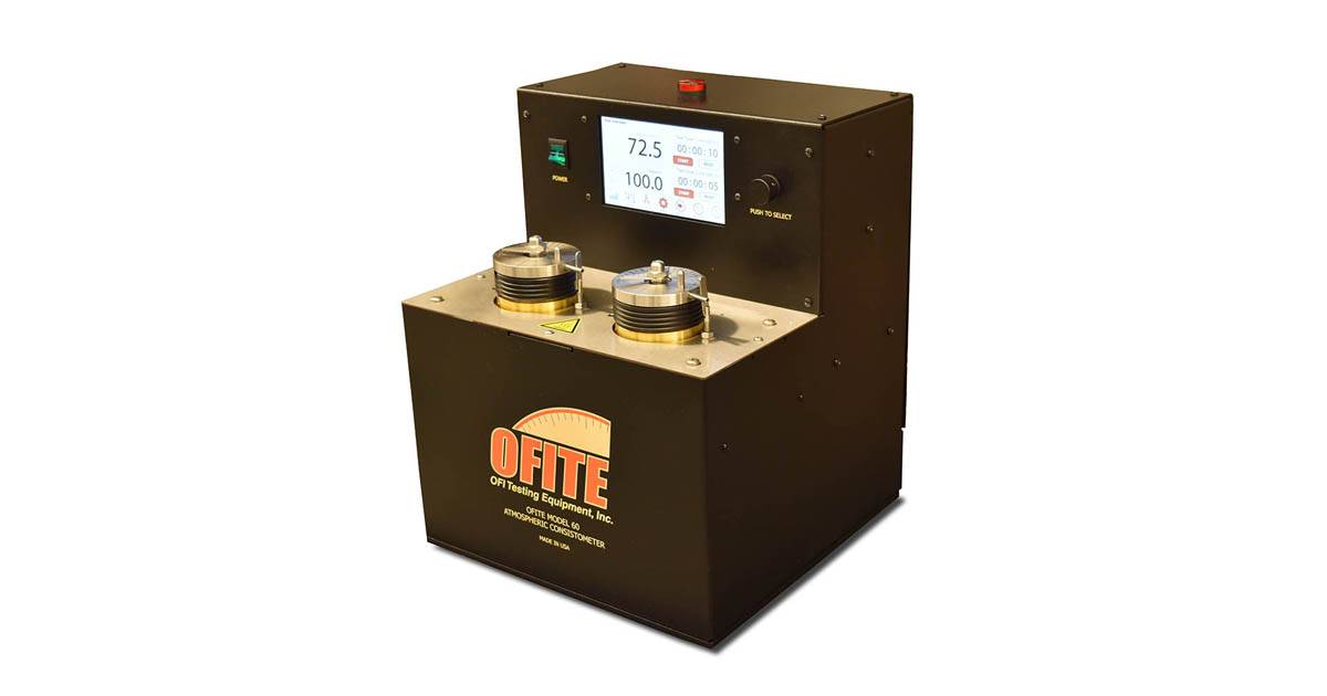 Upgraded Atmospheric Consistometer - Newsroom - OFI Testing Equipment, Inc.