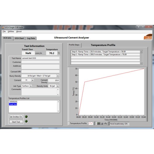 OFI Testing Equipment, Inc. - Ultrasonic Cement Analyzer, Single Cell ...