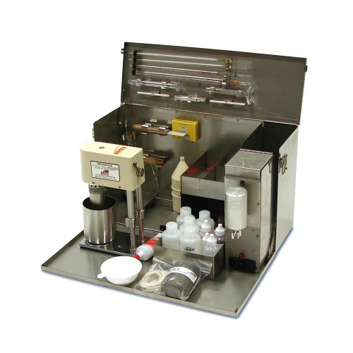 OFI Testing Equipment, Inc. - Offshore Kit with Hand Crank Rheometer ...